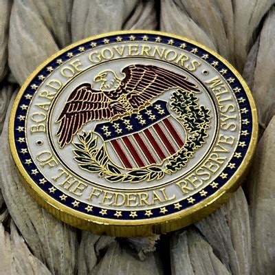Us Federal Reserve Challenge Coin Board Of Governors Ebay