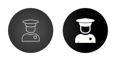 Security Guard Vector Icon 23917381 Vector Art At Vecteezy