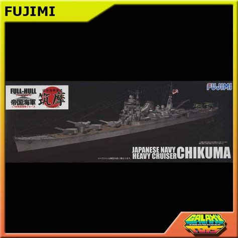 Jual Fujimi 1700 Ijn Heavy Cruiser Chikuma Full Hull Model Shopee