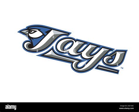 Rotated To Right Toronto Blue Jays Logo 2004 Baseball Old Logo From