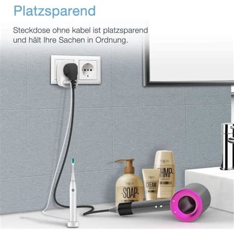 Prise Usb Secteur Multiple Chargeur Multiprises 1 Sortie Ac 2 Ports Murale Electrique Mur