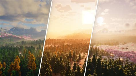 The Best Minecraft Shaders That Support Distant Horizons Youtube