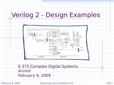 PPT Verilog 2 Design Examples DOKUMEN TIPS