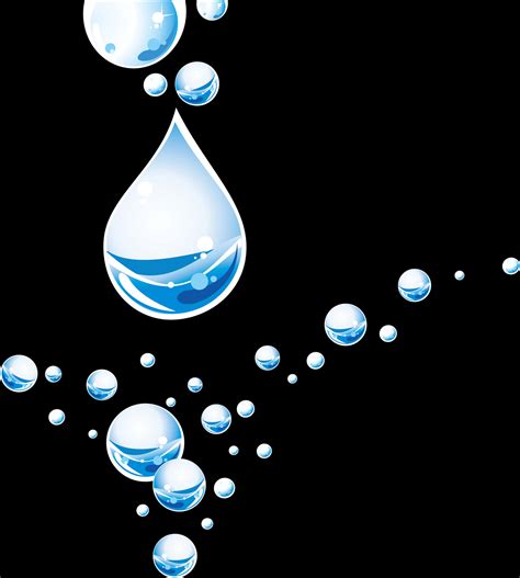 Download Water Dropletsand Bubbles Graphic
