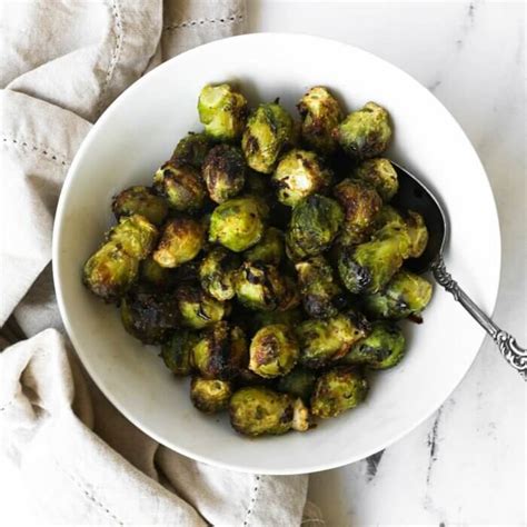 20 Minute Air Fryer Frozen Brussels Sprouts Real Simple Good