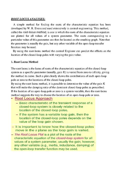 5 2020 05 1701 00 27 Pm Root Locus Technique In Control System Root Locus Analyses A Simple