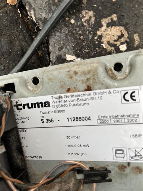 Truma Trumatic S 3002 In Nordrhein Westfalen Wipperfürth