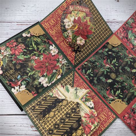 Squash Book Tutorial Graphic 45 Papers