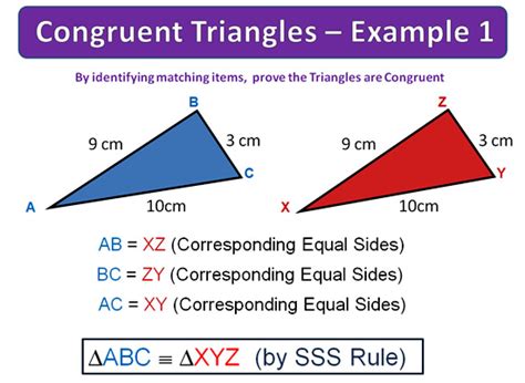 Congruent Triangles Passys World Of Mathematics