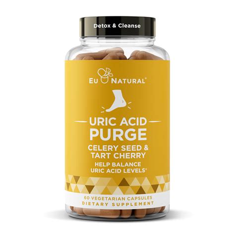 ¡suplemento Eu Natural Purge Uric Acid Flush 60 Cápsulas Walmart En