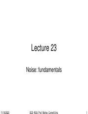 Understanding Noise In Electronic Circuits Fundamentals And Course Hero