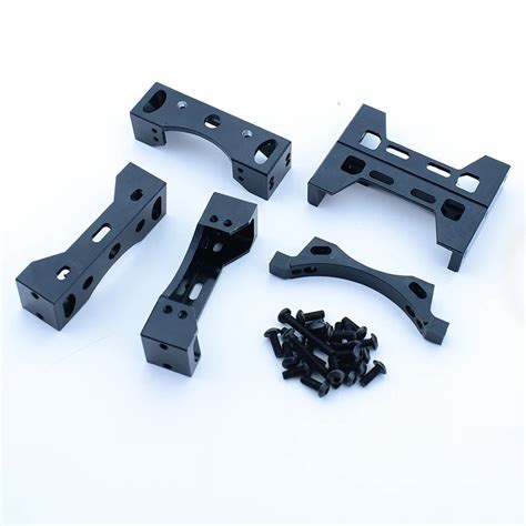 114th Scale Metal Chassis Beam Kit Tail Beam Bumper For Tamiya Rc Dump