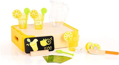 Pretendables Lemonade Time Set By Fat Brain School Crossing And Toy Station