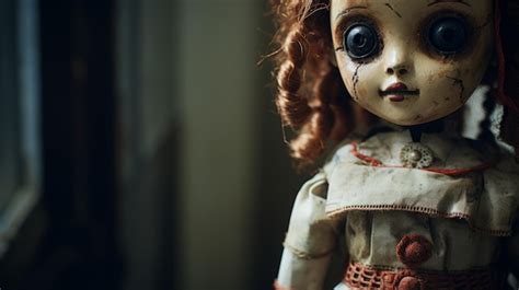 Premium Photo The Tenebrous World Of Creepy Dolls A Grungy Patchwork