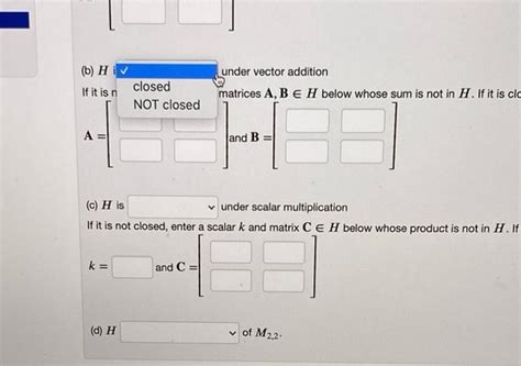solved 2 points a square matrix a is idempotent if a² a
