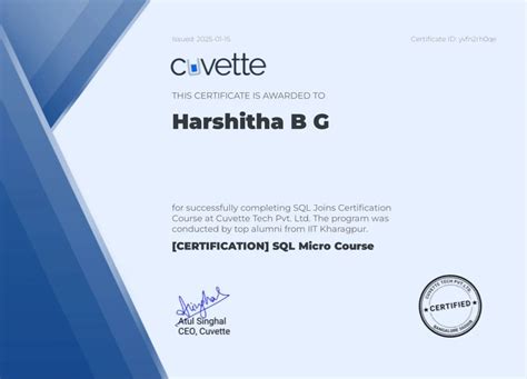 Sql Databasemanagement Cuvette Certification Sqljoins Dataskills
