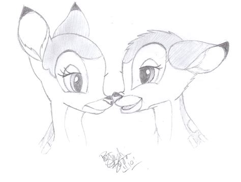 Disney Bambi Drawing At Getdrawings Free Download
