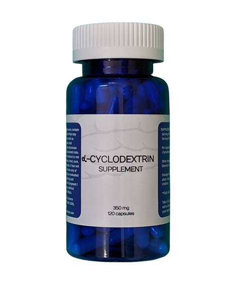 Buy Alpha Cyclodextrin Capsules 120 Ct Fat Blocking Supplement