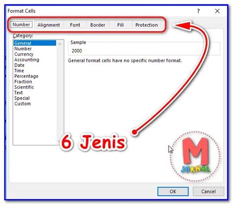 Format Cell Excel Kenali Semua Fitur Pemformatan Cell M Jurnal