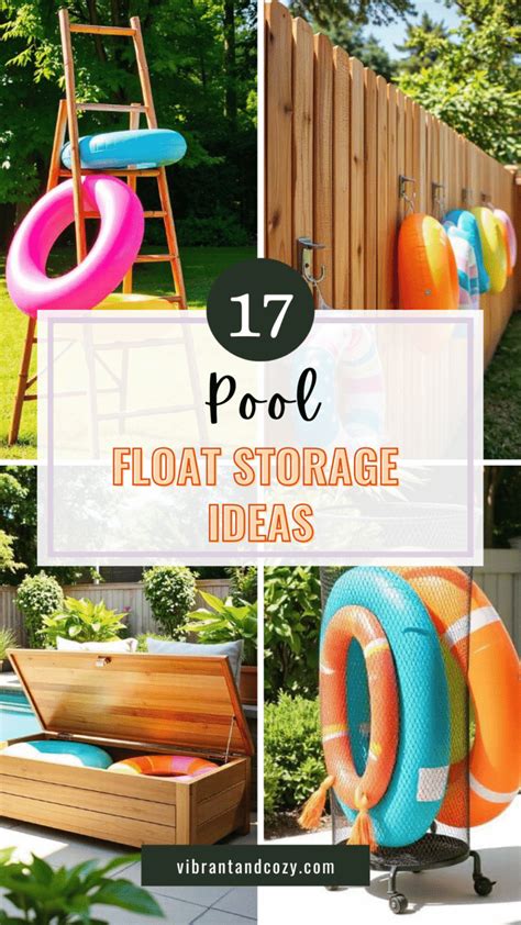 17 Pool Float Storage Ideas To Keep Your Backyard Organized And Breezy