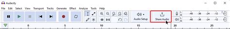sharing audio online audacity support