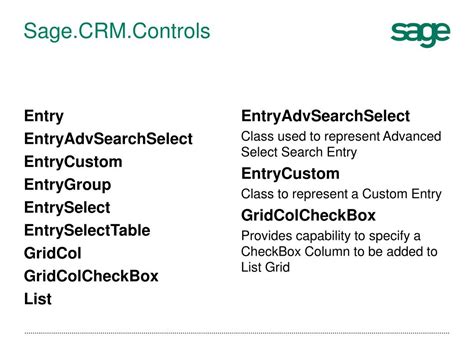 Ppt Sage Crm Developers Course Powerpoint Presentation Free Download Id1689262