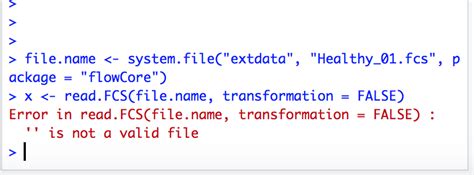 Trying To Import Flow Cytometry Data Into Rstudio To Analyze RStudio IDE Posit Community