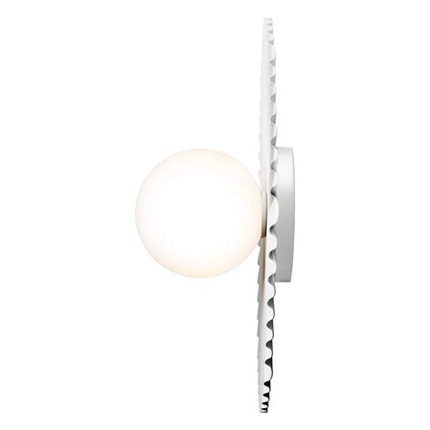 Nuura Liila Muuse Wall Ceiling Lamp Medium White Opal Finnish