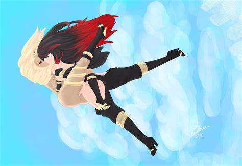 Gravity Rush Kat And Raven By Nenerhea Hentai Foundry