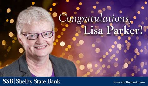 Shelby State Bank On Linkedin Lisa Parker Joined Shelby State Bank In