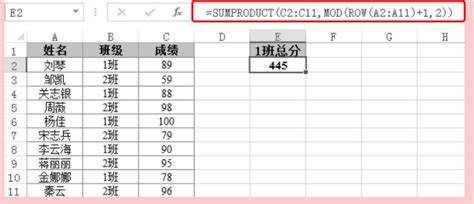 Excel数学函数sumproduct的用法和实例教程 天天办公网