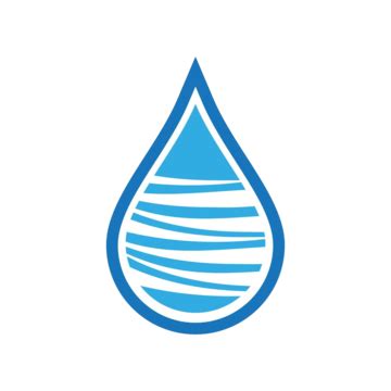 Water Drop Logo Images Clean Illustration Drop Vector Clean