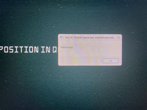 the game keeps crashing could someone please help r theisle