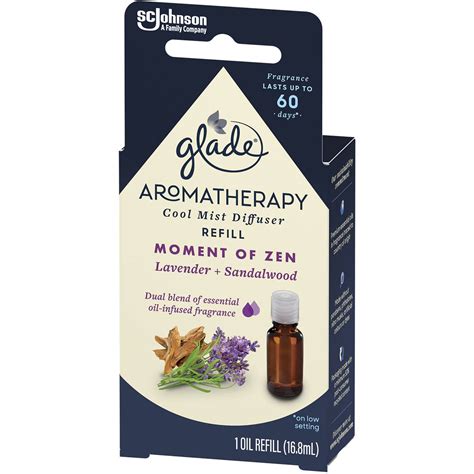 Glade Aromatherapy Mist Diffuser Refill Lavender And Sandalwood 168ml