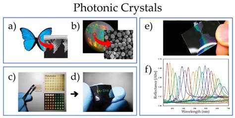 Natural Photonic Crystals Left A Photo Showing The Blue Download Scientific Diagram