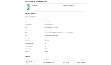 Honor Magic7 Lite Is On The Way But May Not Be Entirely New GSMArena Com News