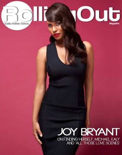 Joy Bryant Covers Rolling Out Talks Sex Scene With Michael Ely The Chemistry Was Already