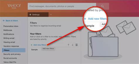 Move Emails To A Folder In Yahoo Mail Automatically