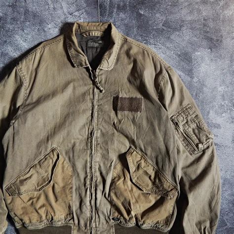 Vintage Stussy Mil Spec Type Cwu45 Jacket Fesyen Pria Pakaian Baju Luaran Di Carousell