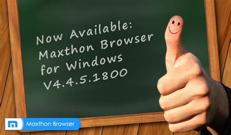 maxthon cloud browser for windows v4 4 5 1800 beta is released