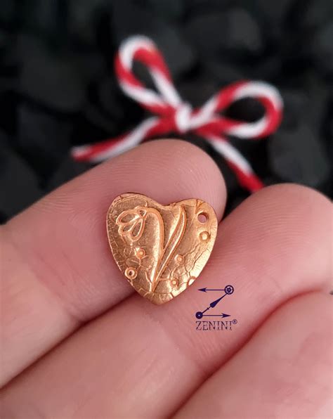 Martisor Ghiocel Din Cupru