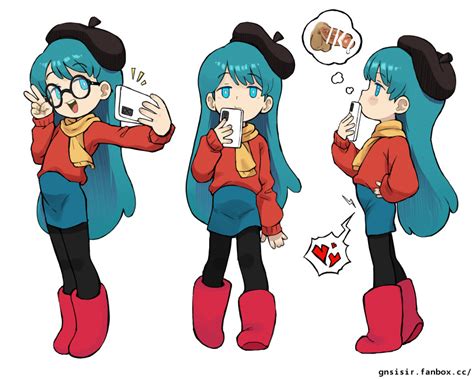 Gnsisir Hilda Hilda Hilda Series Red Footwear Absurdres Highres 1girl Aqua Eyes Aqua