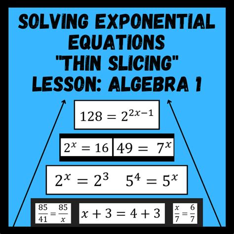 Exponential Equations