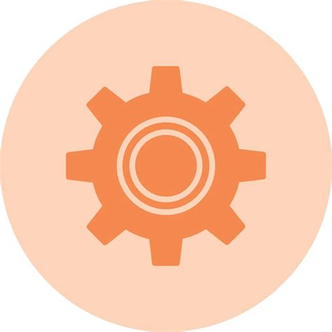 Cog Vector Icon 15775700 Vector Art At Vecteezy