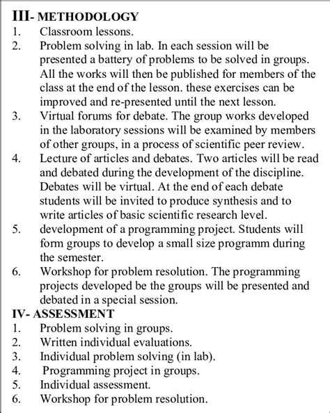 Partial View Of The Initial Class Page Download Scientific Diagram