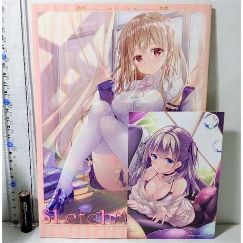 Twinbox Ecchi Artist All Milfs Artbook 8pg Postcards Etc Official