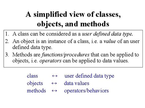 Java Classes Objects And Classes Classes Are Concepts