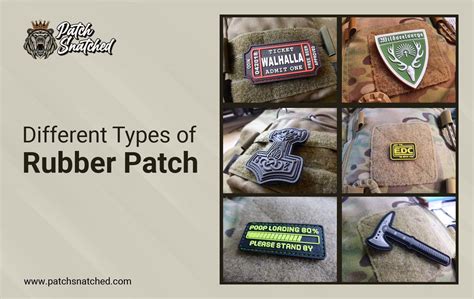 A Guide On Different Types Of Rubber Patchesblogspatch Snatched