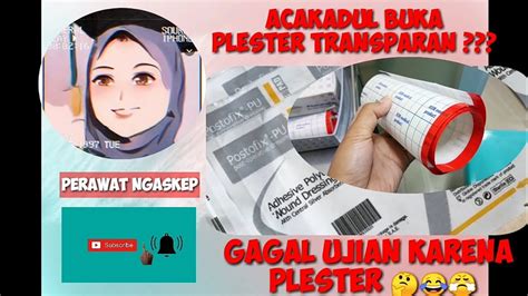 Cara Menggunakan Plester Transparan Dan Postofix Untuk Perawatan Luka Youtube