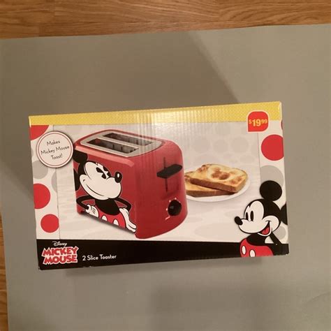 Disney Kitchen Mickey Mouse 2 Slice Toaster Poshmark